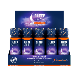 1 Melatonin Sleep Shots 3 mg - 10 x 60 ml