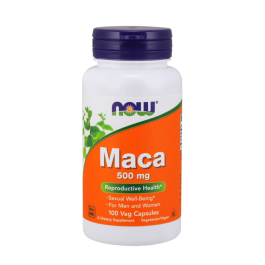 Maca 500mg von NOW Foods bei Fitnessfood Schweiz kaufen